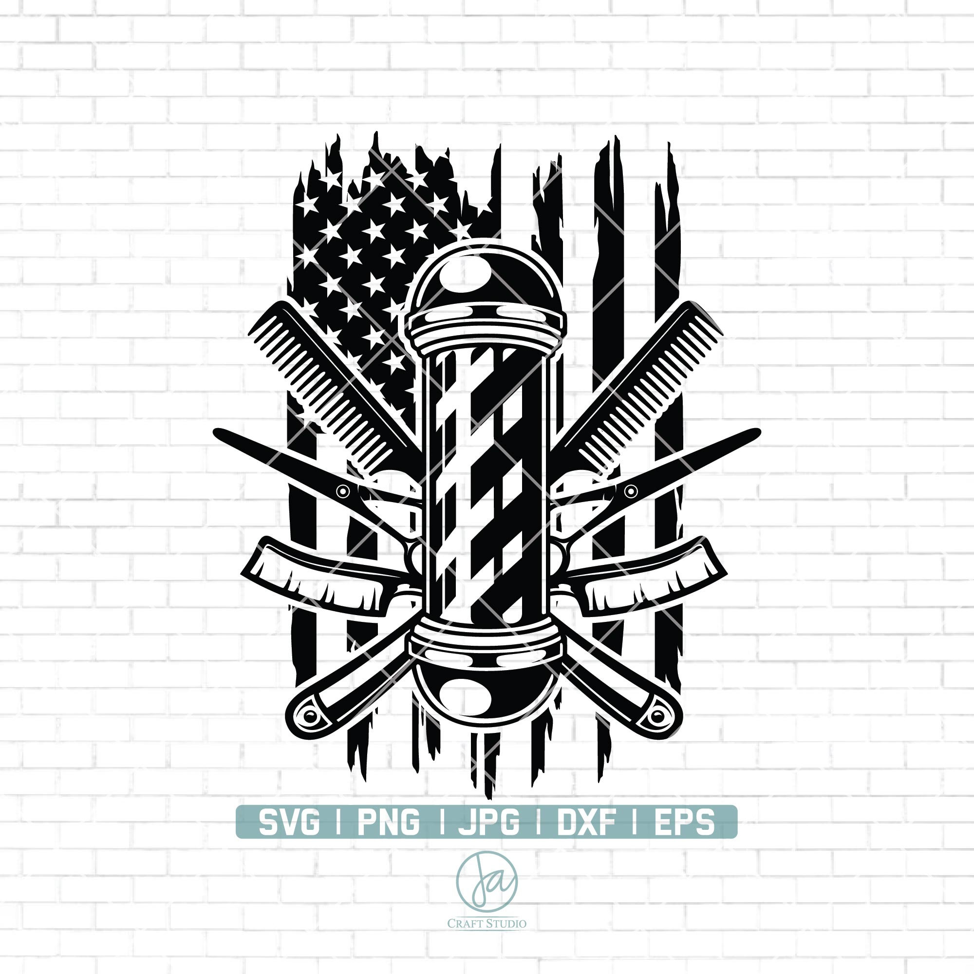 US Barber Svg Barber Svg Hair Stylist SVG Barbershop SVG - Etsy Canada
