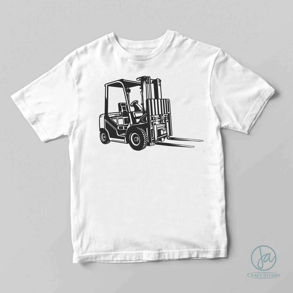Forklift SVG | Fork Lift SVG | Industrial Truck SVG | Forklift Clipart ...
