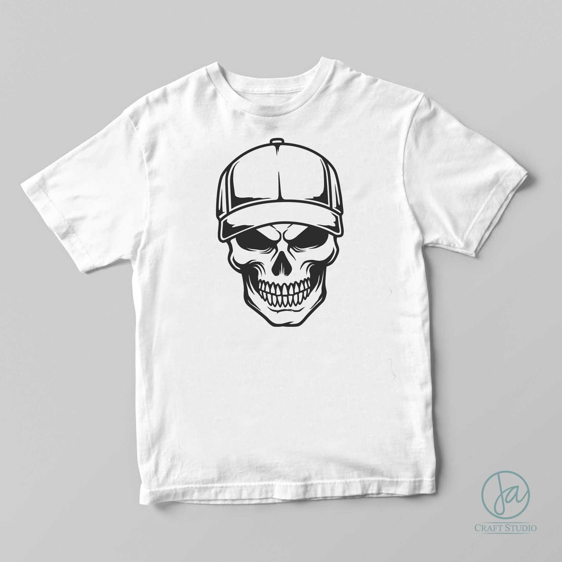 Dad Hat Skull SVG Skeleton Baseball Cap SVG Dad Svg Dad - Etsy