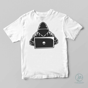 Hacker SVG Clickbait SVG Incognito Mode SVG Genius Svg Computer T-shirt ...