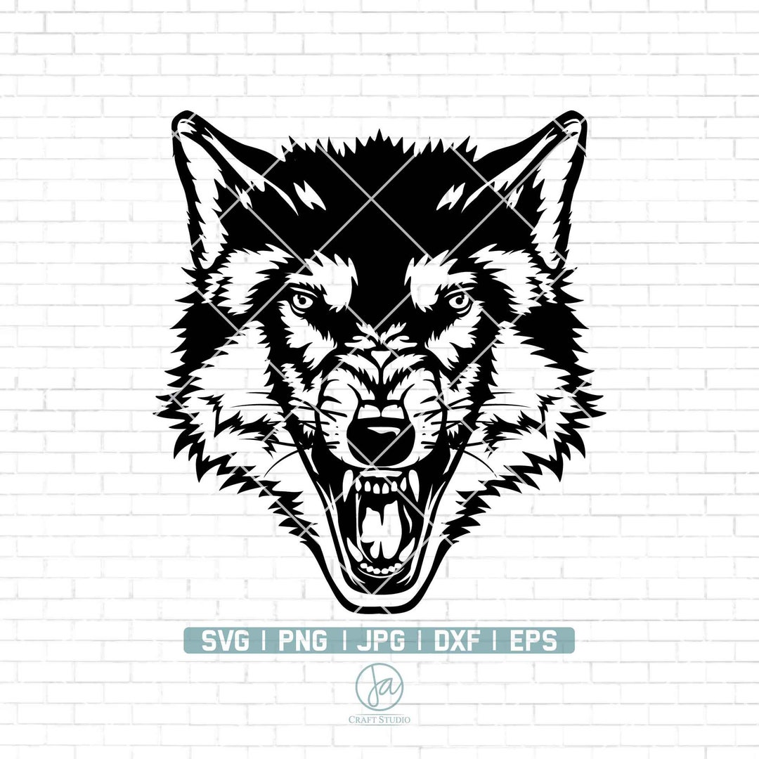 Wolf Svg | Wolf Head Svg | Wolf Pack Svg | Wolf Clipart | Wolf Face Svg ...