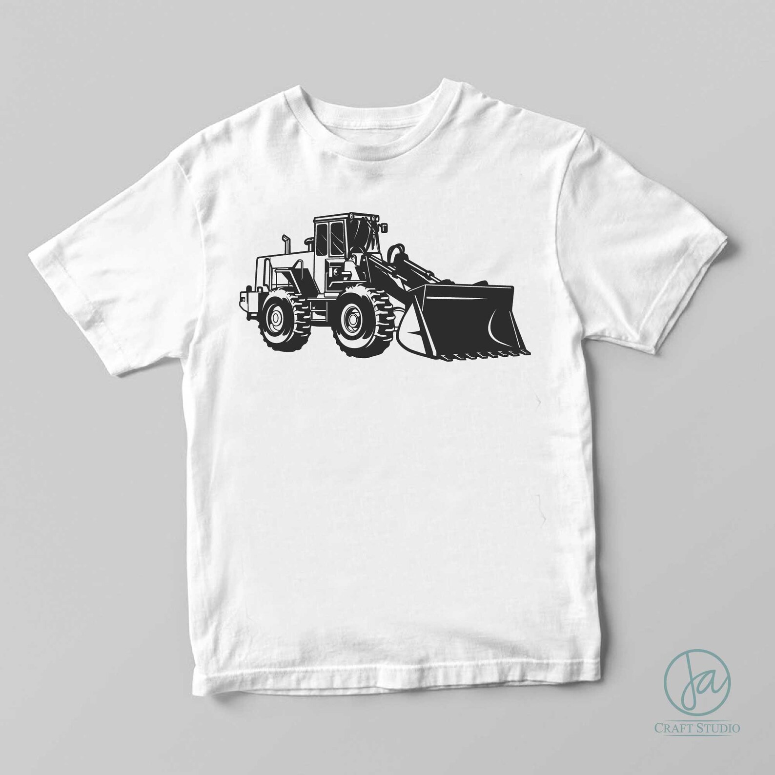 Loader Truck Svg Construction Truck Svg Bulldozer Clipart - Etsy