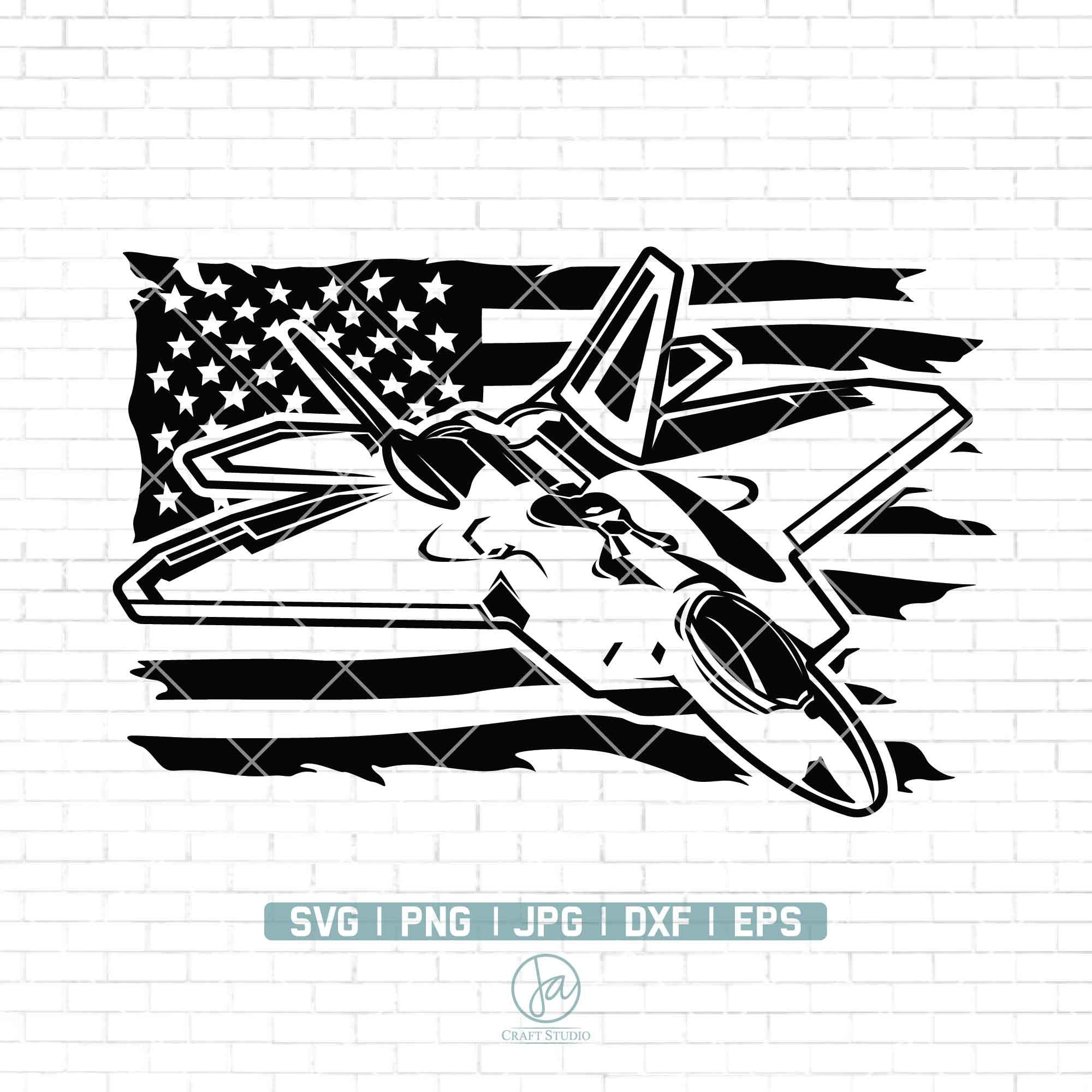 Buy US Fighter Jet Svg Air Force Svg Sky Battle Scene Png Online in ...