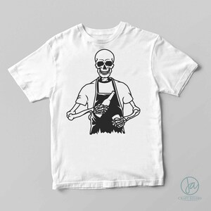 Skeleton Bartender SVG | Alcoholic Drinks Shots Club Party | Skeleton ...