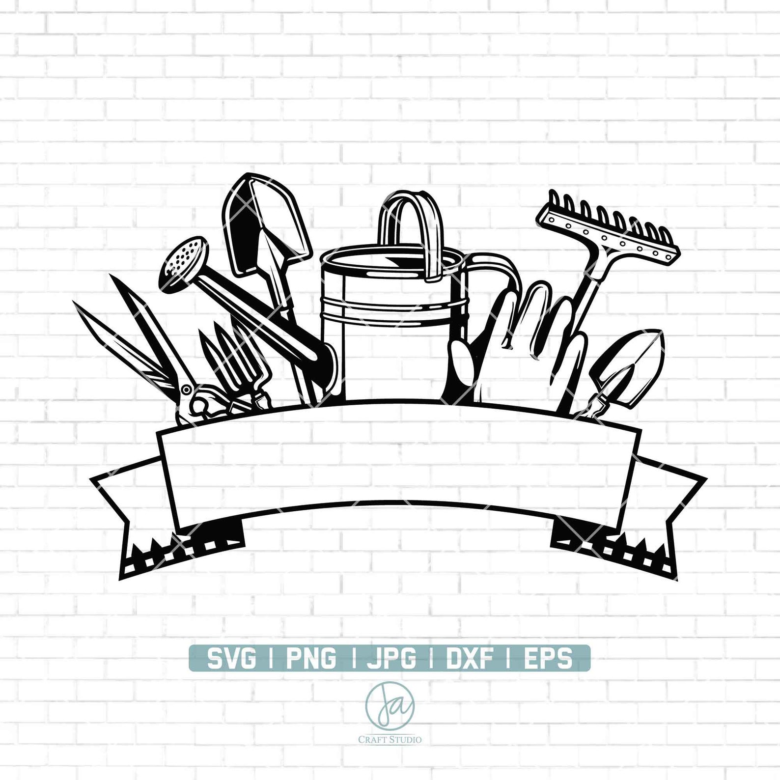 Garden Tools Svg Gardening Tools Svg Gardener Svg Farm - Etsy