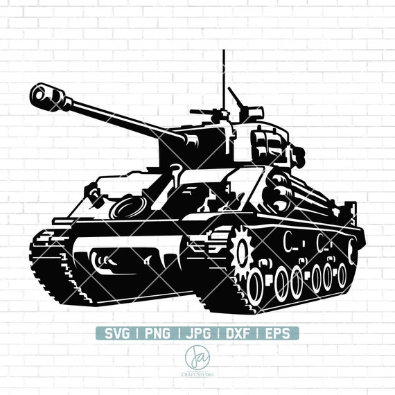 Military Tank SVG 02 United States Army Svg Marine War - Etsy