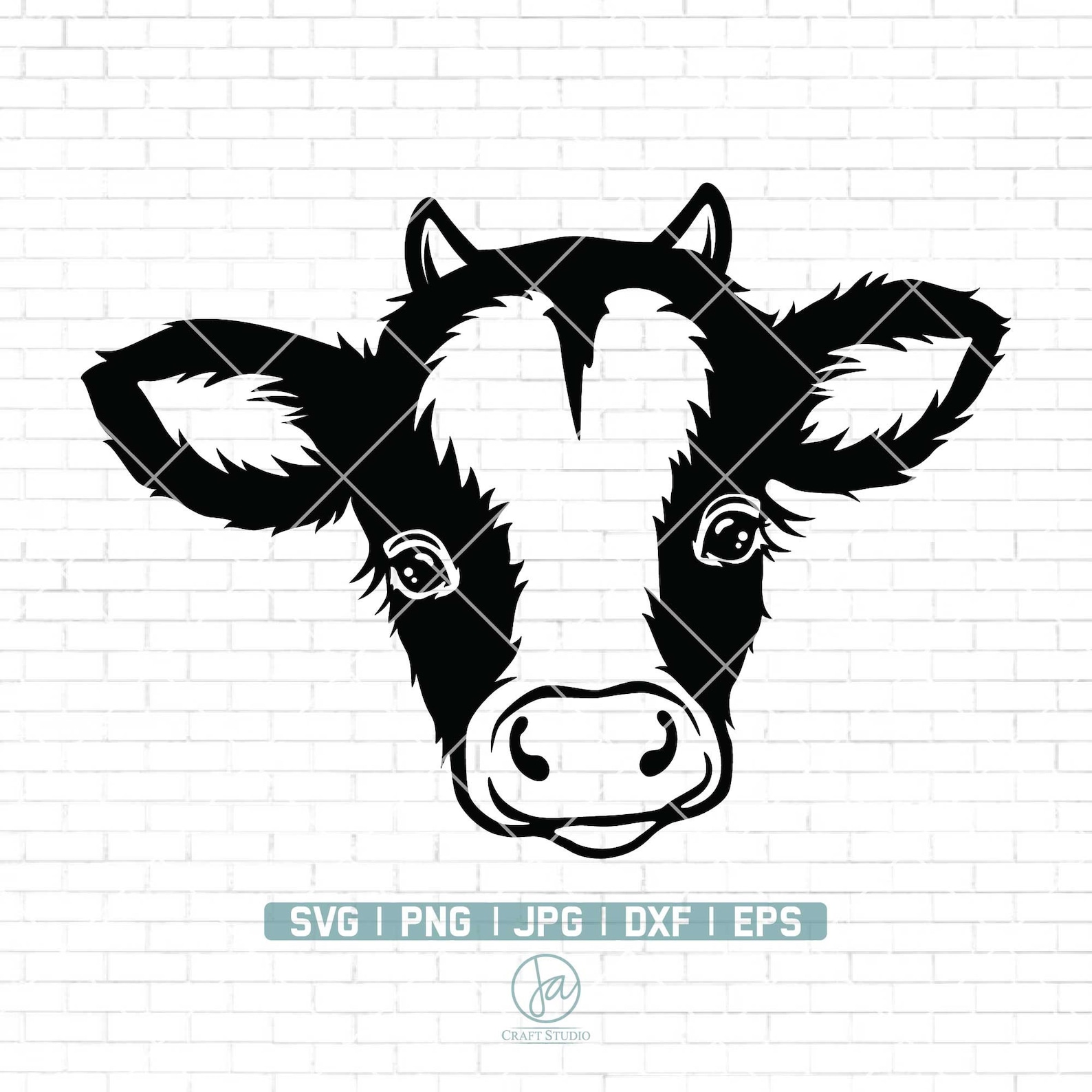 Cute Cow Svg Cow Svg Toddler Cow Svg Farm Animal Svg | Etsy