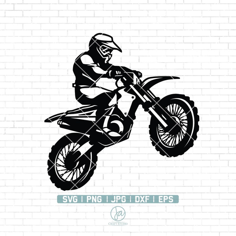 Dirt Bike Plate Svg - Etsy