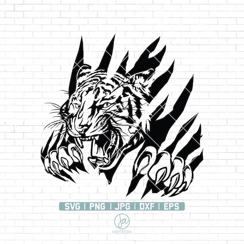 Tiger Svg Tiger Png - Etsy