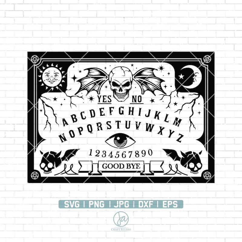 Ouija Board Svg - Etsy
