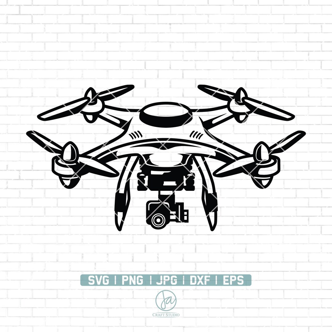 Drone Svg | Drone Pilot Svg | Drone Clipart | Camera Drone Svg | Drone ...
