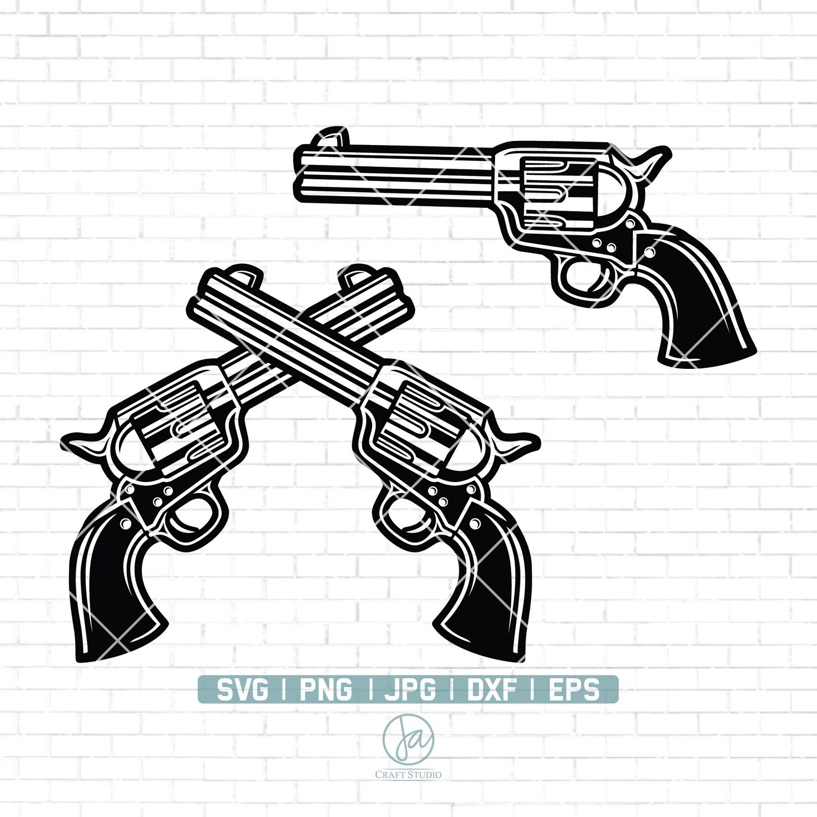 Revolver Gun Svg File | Handgun Pistol Svg | Revolver Pistol Svg | Gun ...
