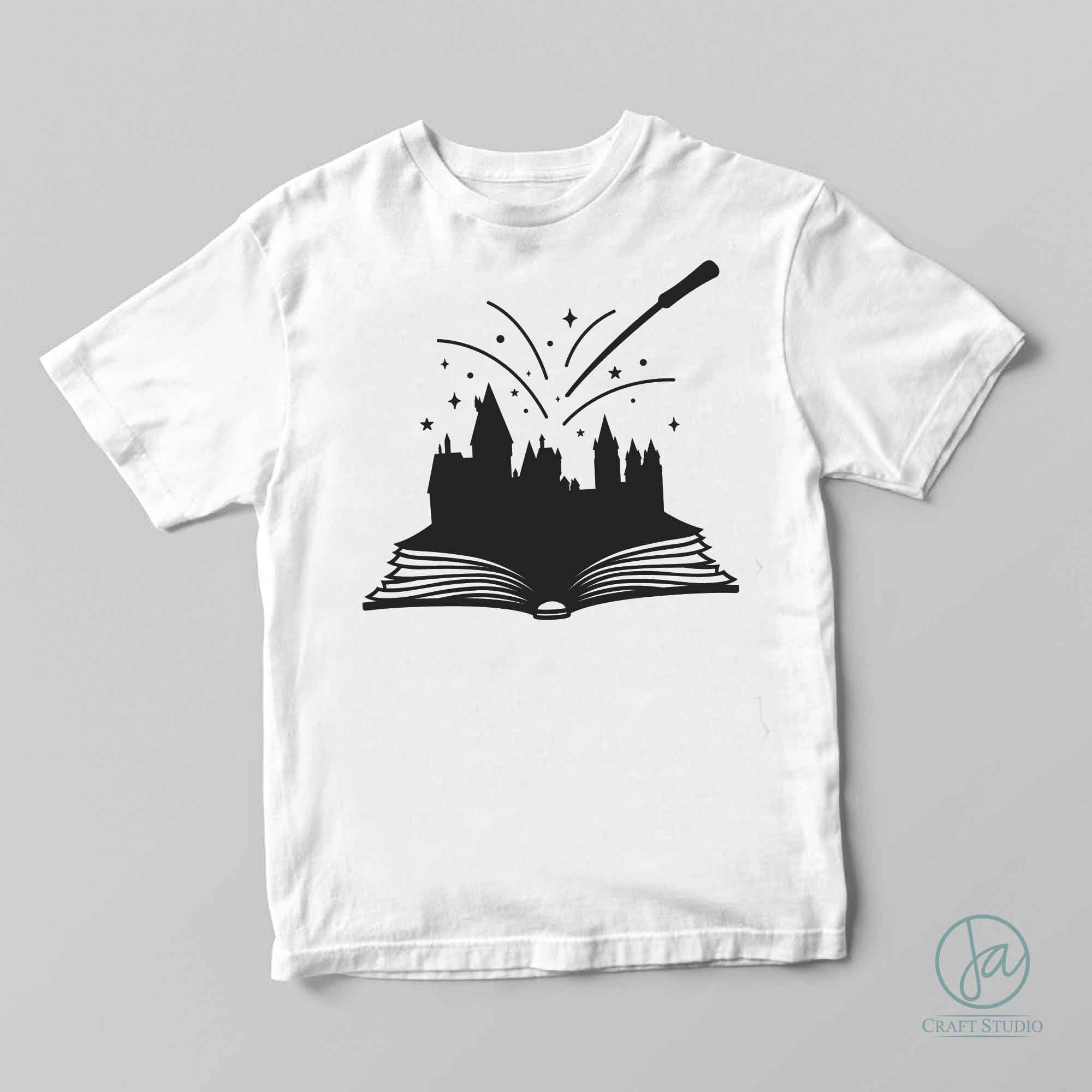 Wizard Book Svg Magic Wand Svg Magic Book Svg Castle - Etsy UK