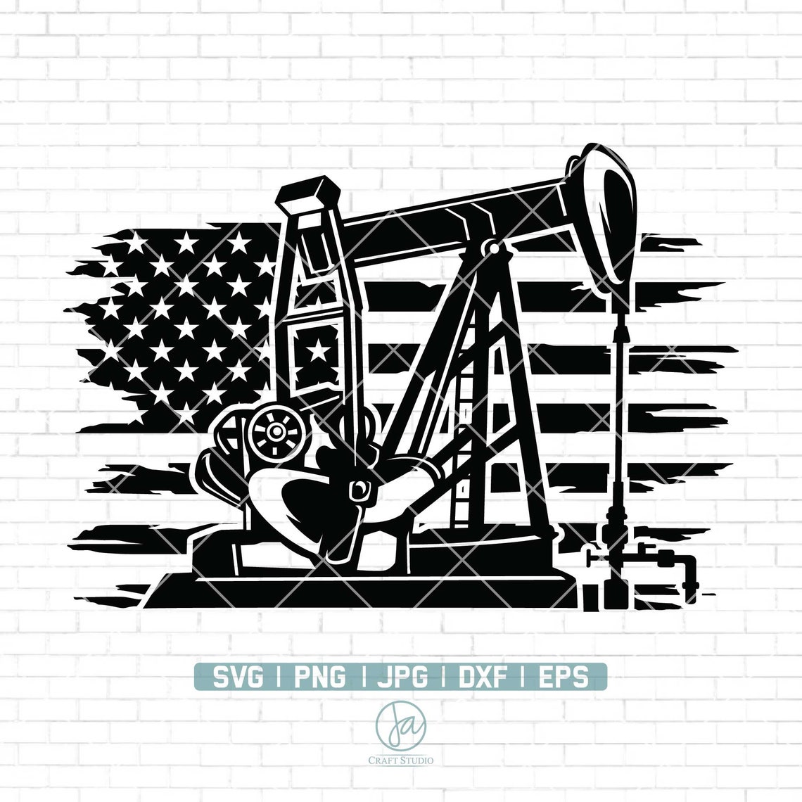 US Oil Rig Svg Oil Drilling Svg Oil Derrick Svg Oil - Etsy