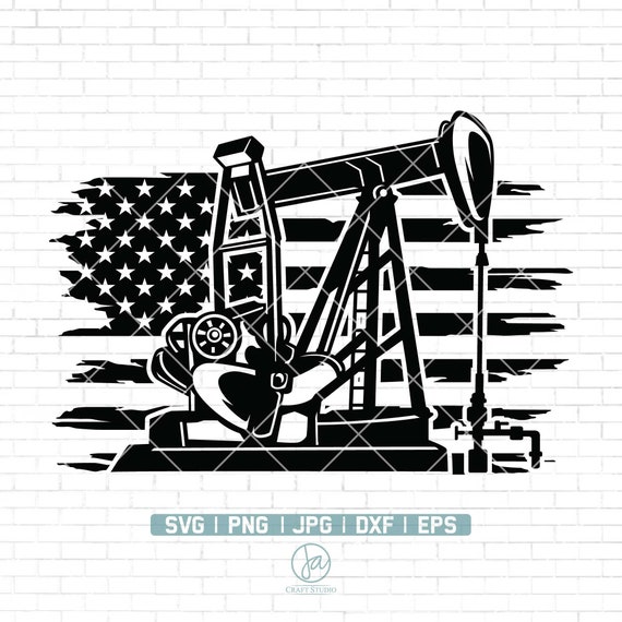 US Oil Rig Svg Oil Drilling Svg Oil Derrick Svg Oil - Etsy Ireland