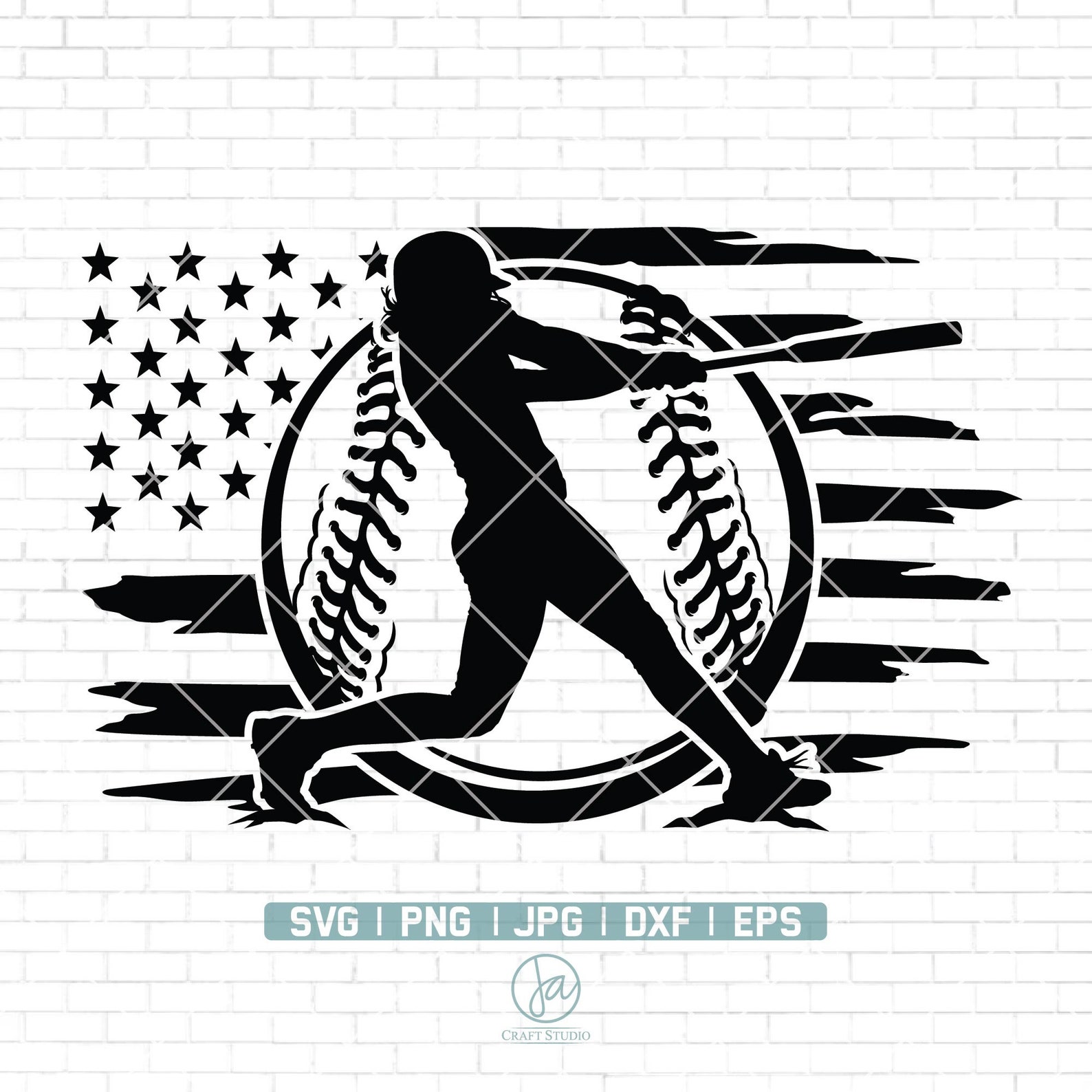 US Baseball SVG Baseball SVG Baseball Player Svg - Etsy
