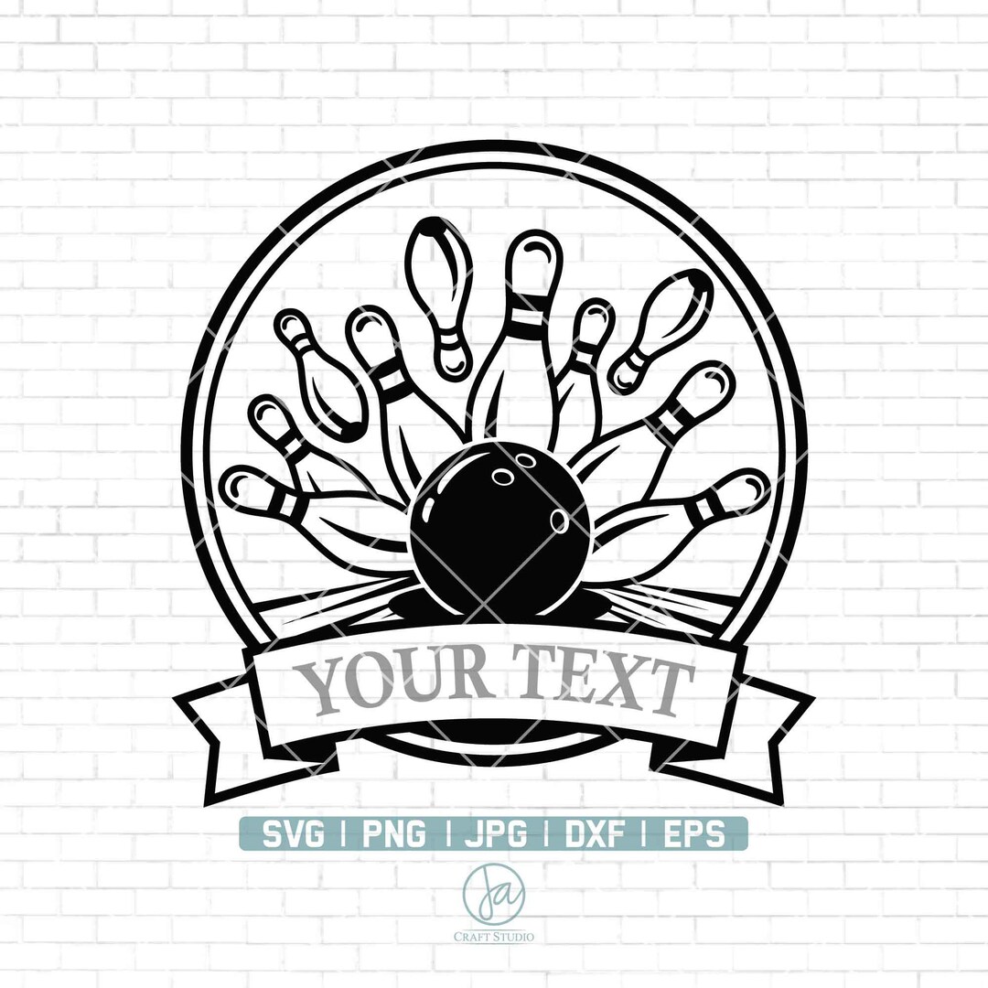 Bowling Svg | Bowling Ball Svg | Bowling Name Svg | Bowling Clipart ...