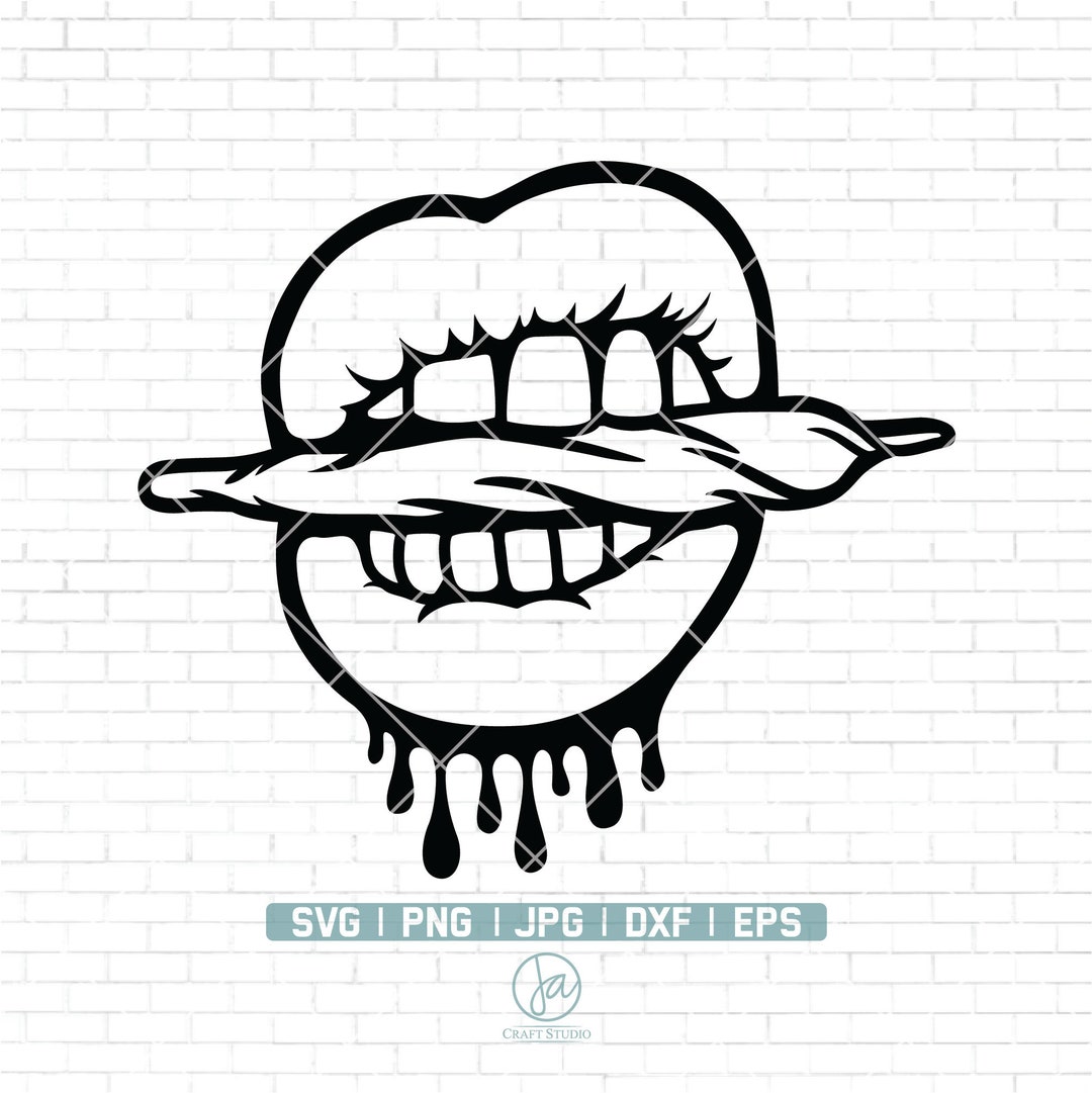 Lips With Cannabis Joint Svg Lips Smoking Weed Svg Smoking Lips Svg ...