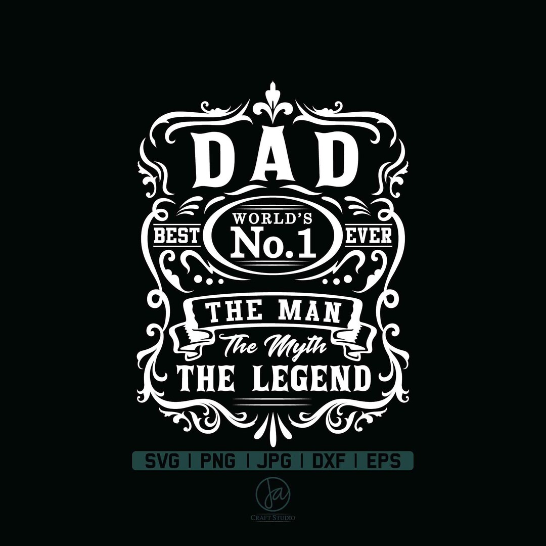 The Man the Myth the Legend SVG PNG, Dad Svg, Father Svg, Father’s Day Svg, Dad Quote Svg, Dad ...