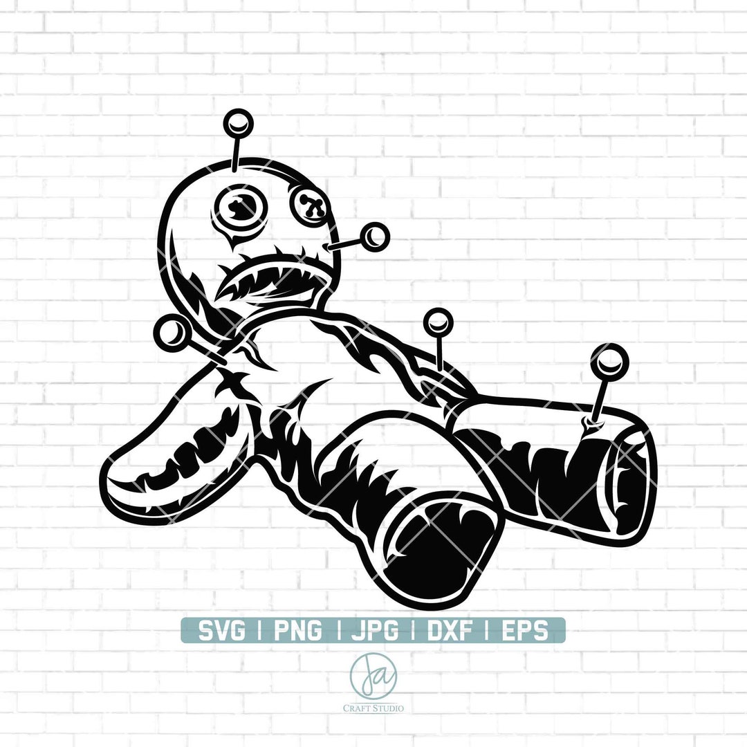 Voodoo Doll SVG | Witchy SVG | Sorcery SVG | Halloween Svg | Gothic Svg ...