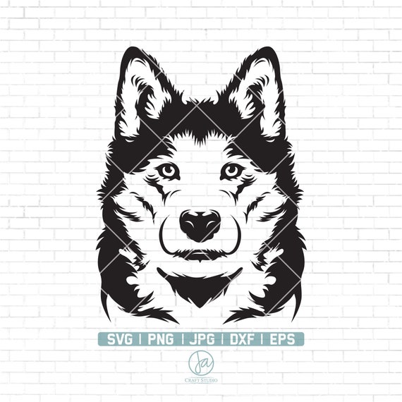 Siberian Husky Svg File Dog Svg Husky Svg Siberian Husky | Etsy