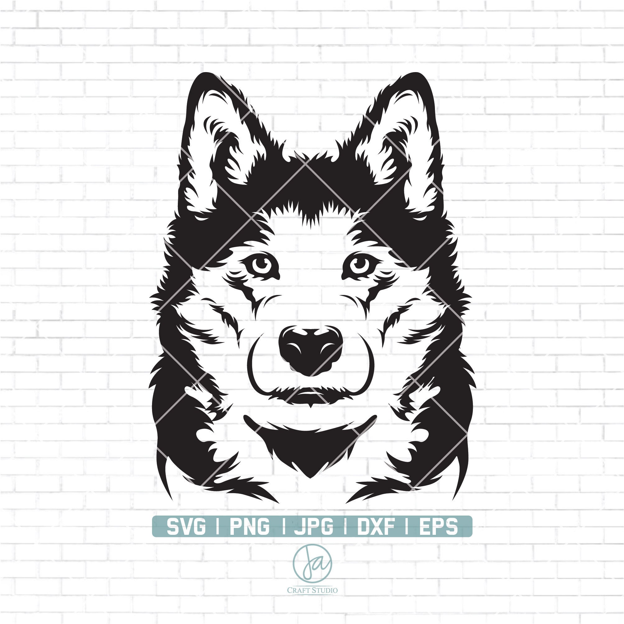 Siberian Husky Svg File Dog Svg Husky Svg Siberian Husky - Etsy