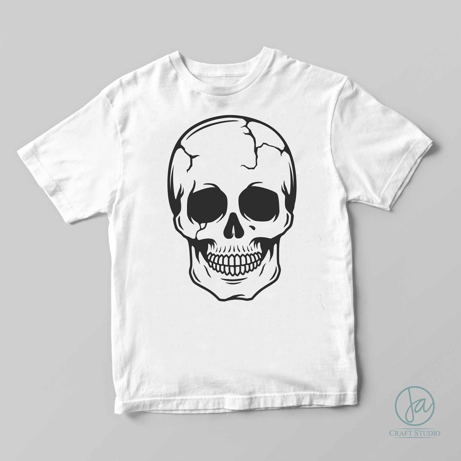 Skull Head Svg Skull Svg Skull Illustration Skull Shirt - Etsy
