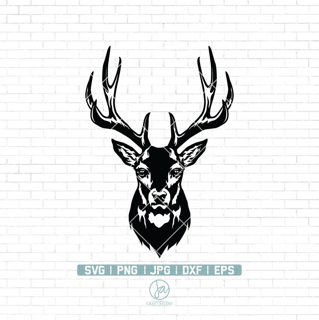 Deer SVG | Deer Head SVG | Deer Hunting SVG | Deer Hunting Clipart ...