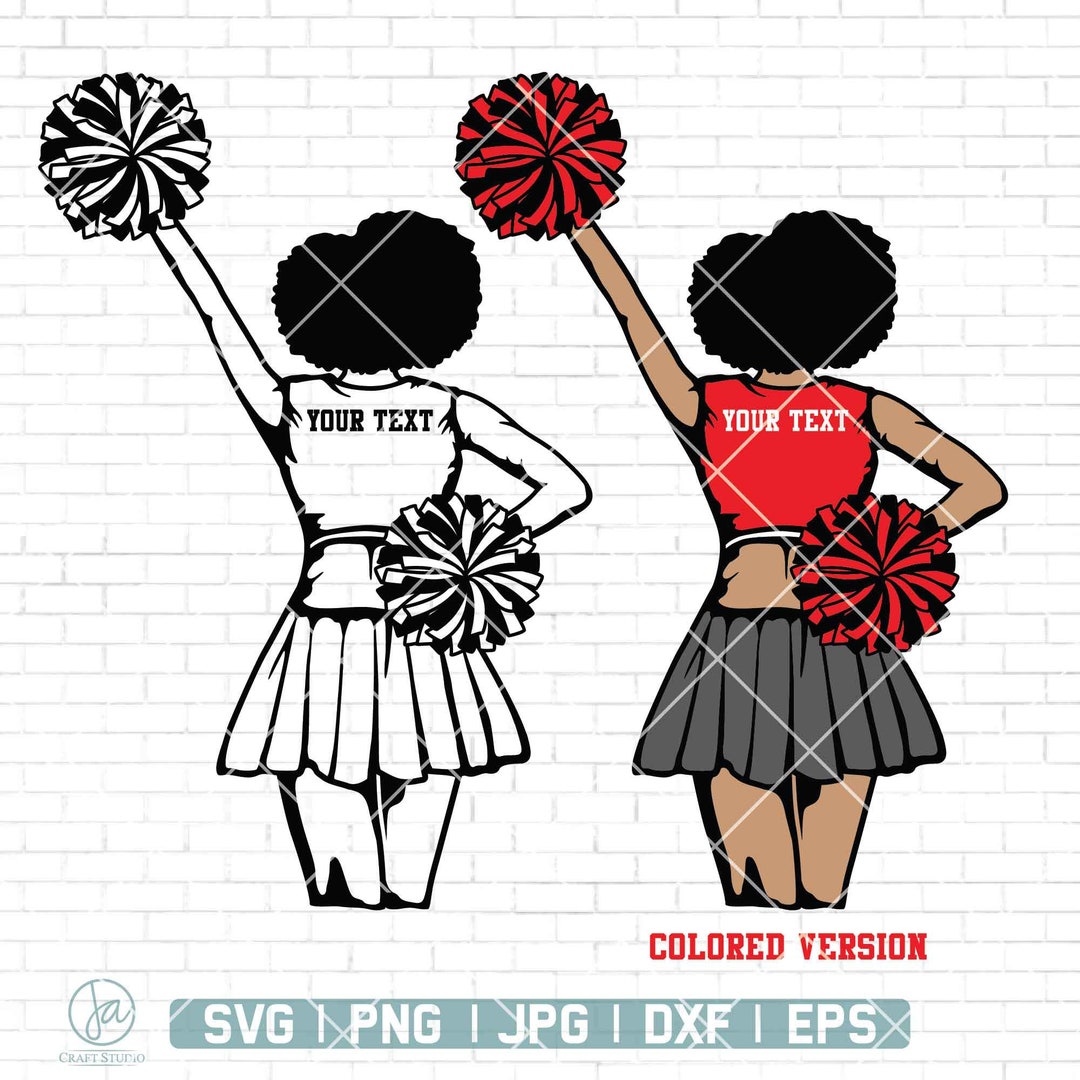 Cheerleader SVG | Cheerleading Svg | Customize High School Cheer ...