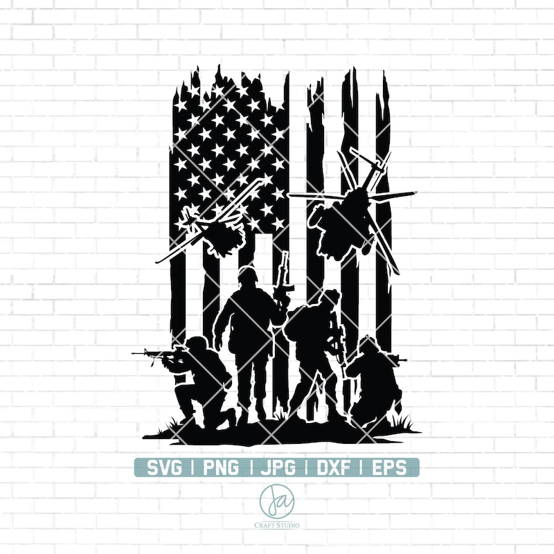 Military Svg - Etsy