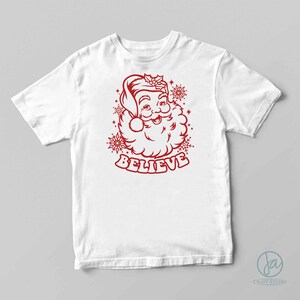 Santa Claus Svg Png | Believe Svg | Christmas Santa Svg | Santa Png ...