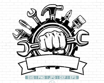 Repair Tools Svg Mechanic Png Wrench Svg Handyman Svg Repair Svg ...