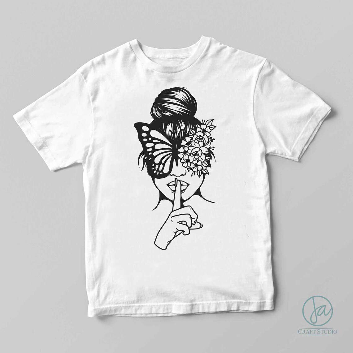 Floral Woman Svg Butterfly Woman Svg Momlife Svg Floral - Etsy