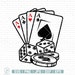 Playing Cards Svg | Poker Cards Svg | Aces Svg | Royal Flush Clip Art ...