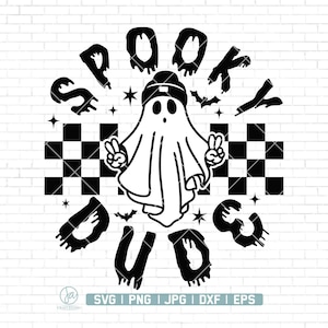 Spooky Dude Svg Png, Halloween Svg Png, Boy Halloween Svg Png, Spooky ...