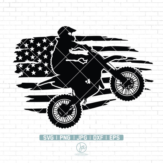 US Motocross Svg File Motocross Svg Dirt Bike Racing Svg - Etsy Australia