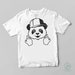 Panda Middle Finger Svg | Cute Panda Svg | Gangster Panda Svg | Cool ...