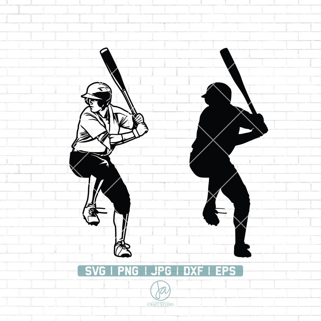 American Baseball Svg | Baseball Svg | Baseball Player Svg | Baseball ...