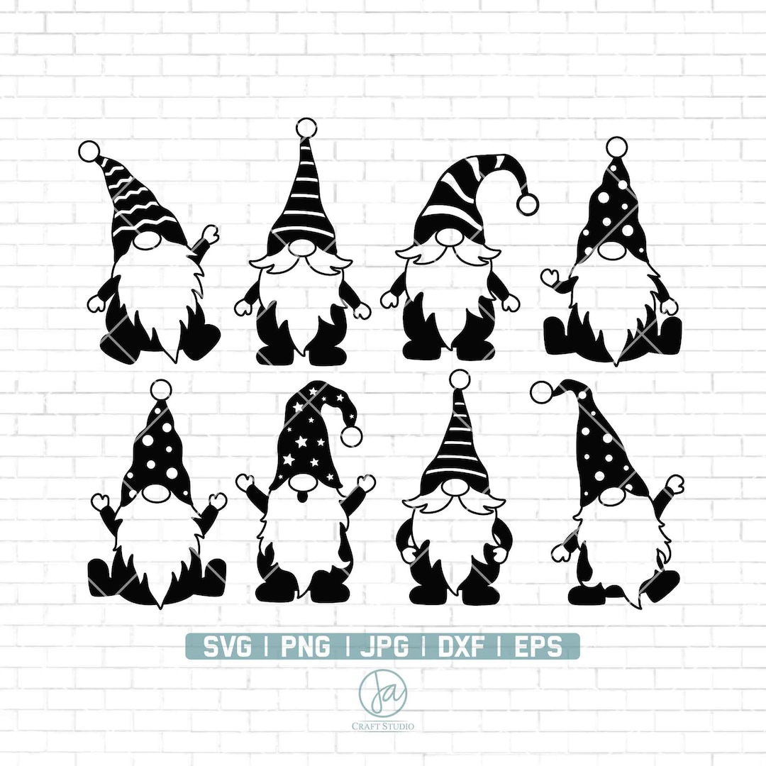Gnome Bundle SVG | Gnomies SVG | Christmas Gnomes Svg | Little Gnomes ...