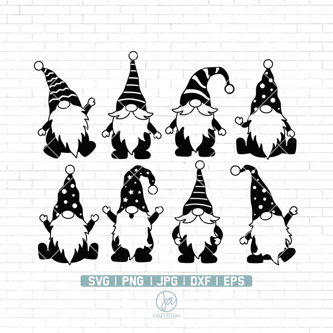 Gnome Bundle SVG Gnomies SVG Christmas Gnomes Svg Little - Etsy