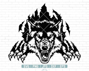 Wolf Claw Mark Svg - Etsy Canada