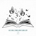 Books SVG | Butterfly Svg | Reading SVG | Book Lover SVG | Butterflies ...