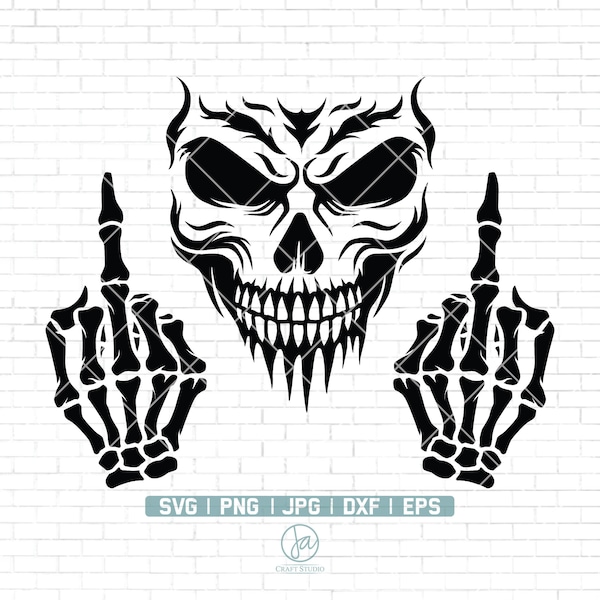 Middle Finger Svg - Etsy