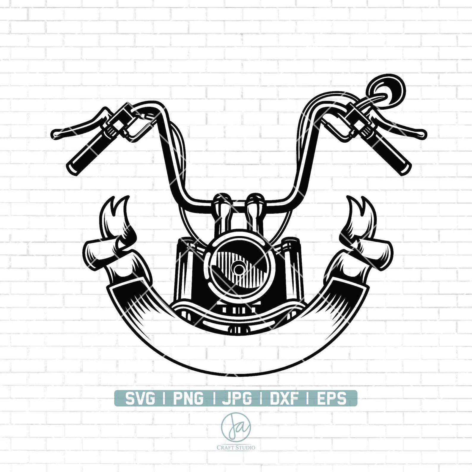 Motorcycle Handle Bars SVG Handlebars Svg Motorcycle SVG - Etsy