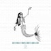 Mermaid Skeleton SVG Gothic Mermaid SVG Sea Monster SVG Mermaid Svg ...