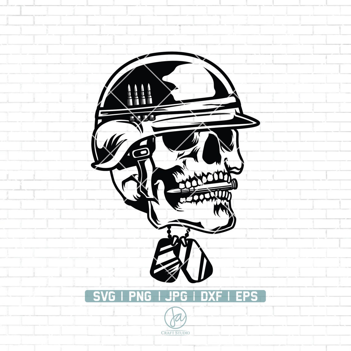 US Soldier Skull Svg File Usa Veteran Svg US Army Svg - Etsy