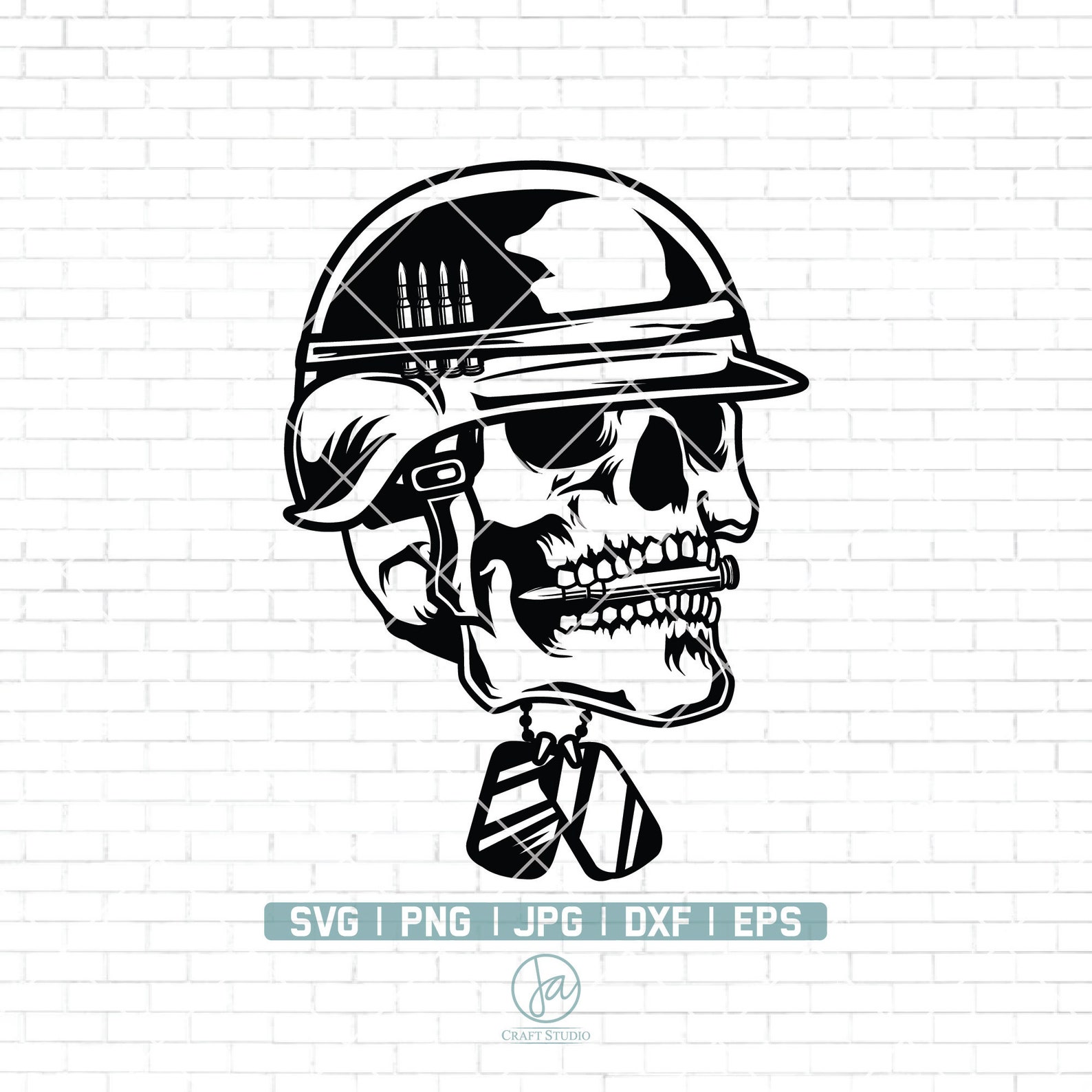 US Soldier Skull Svg File | Usa Veteran Svg | US Army Svg | Usa Flag ...