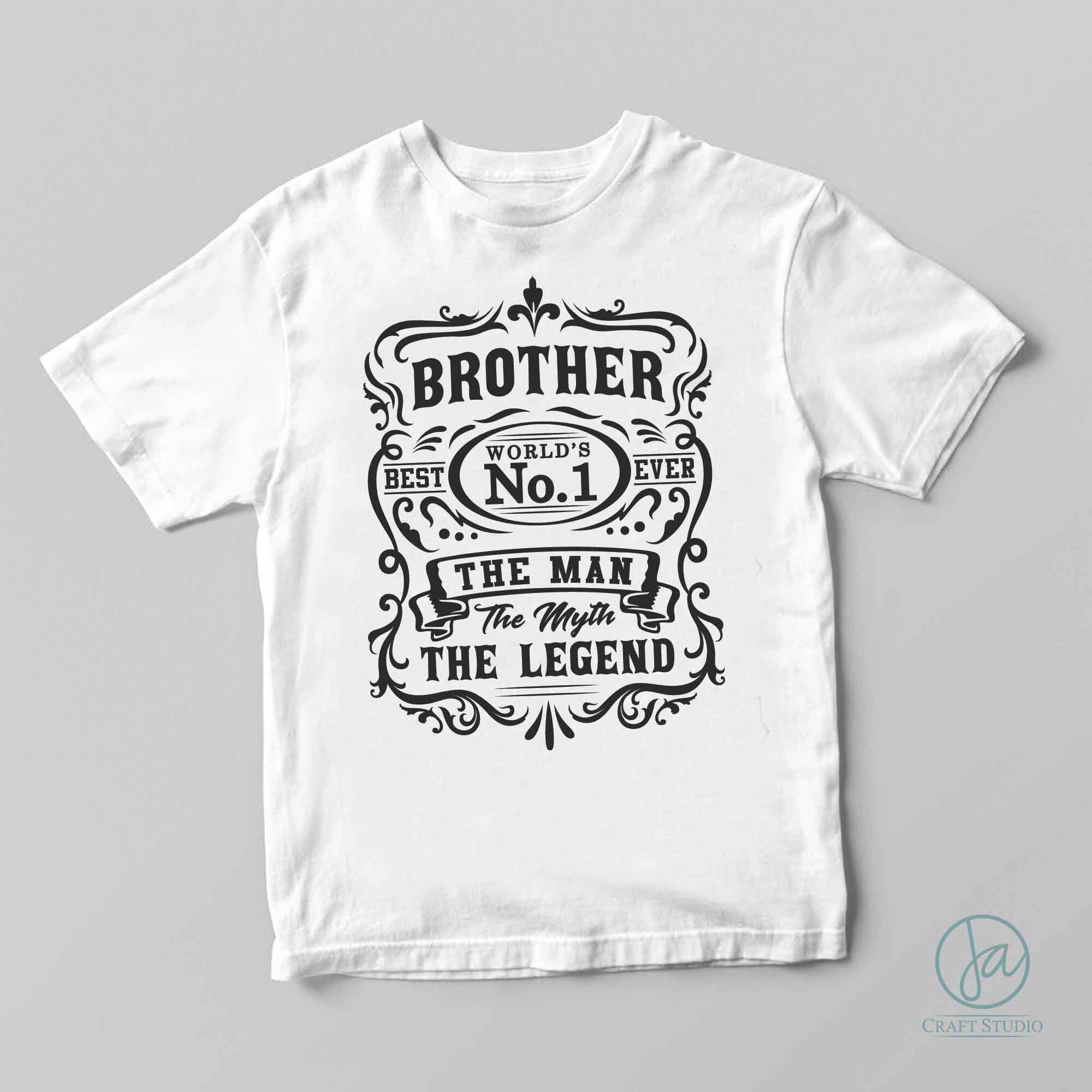 The Man the Myth the Legend SVG PNG, Brother Svg, Dad Svg, Father Svg ...