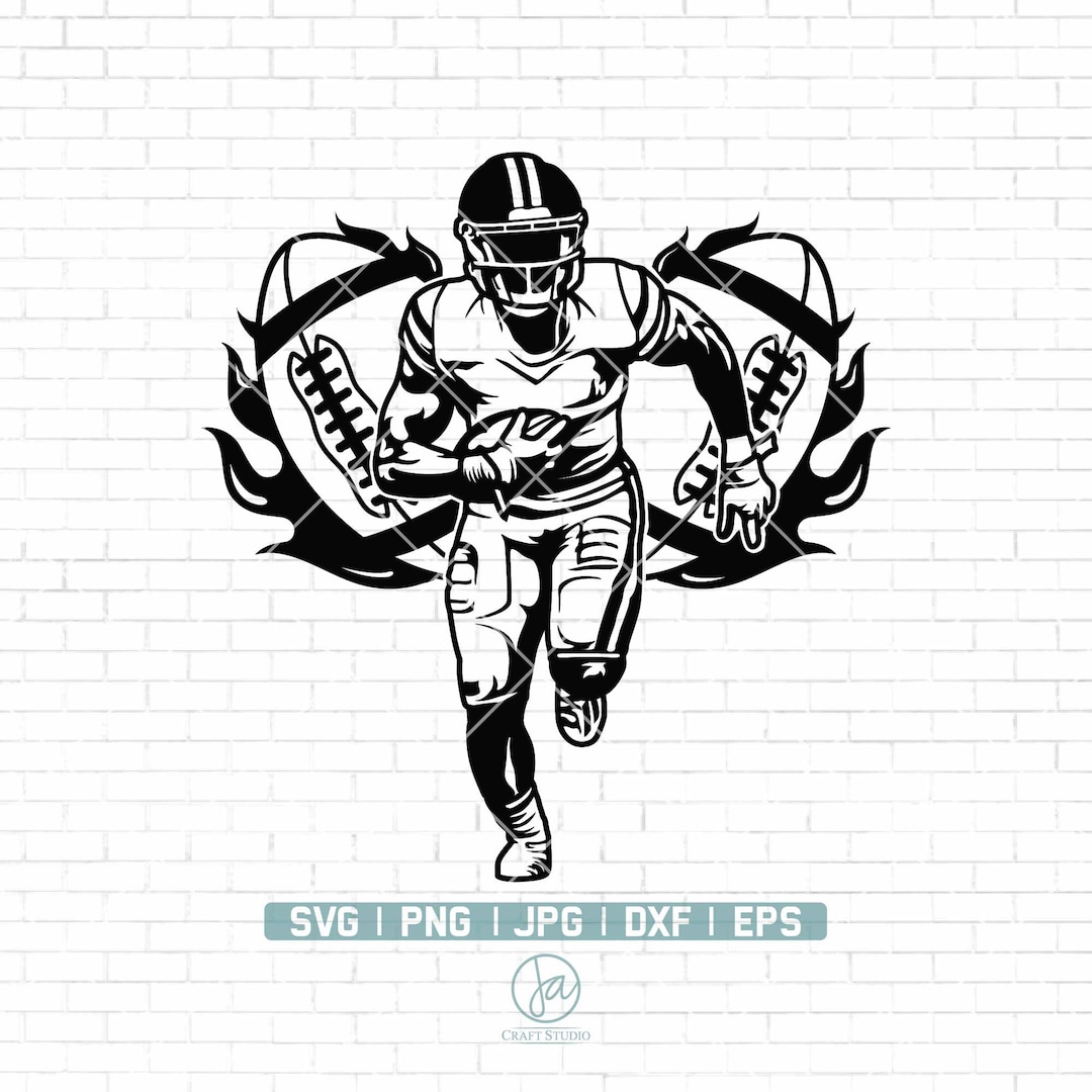 Football Player Svg | Football Shirt Svg | Football Team Svg | Football ...