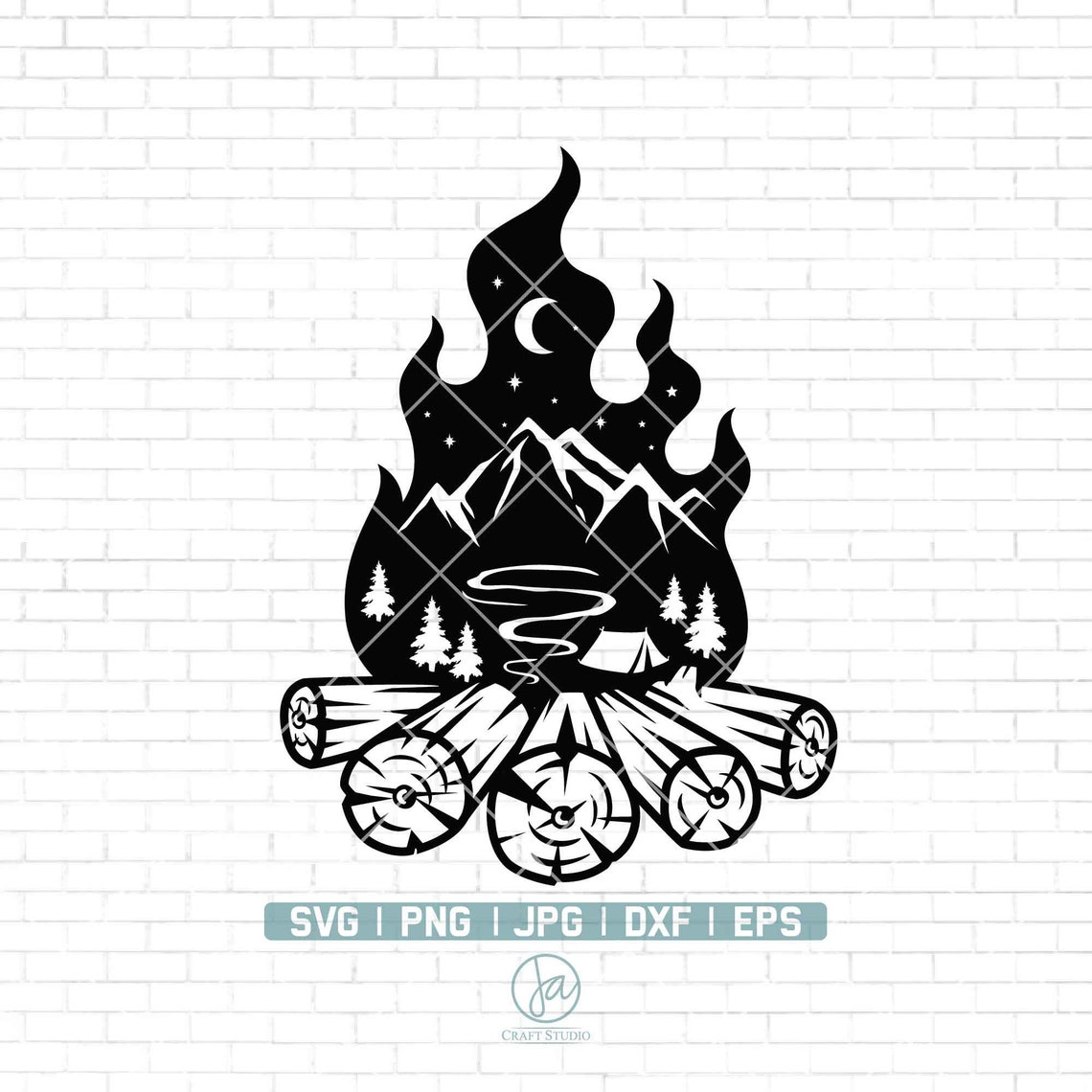 Outdoor Campfire Svg Camp Life Svg Camping Svg Adventure - Etsy